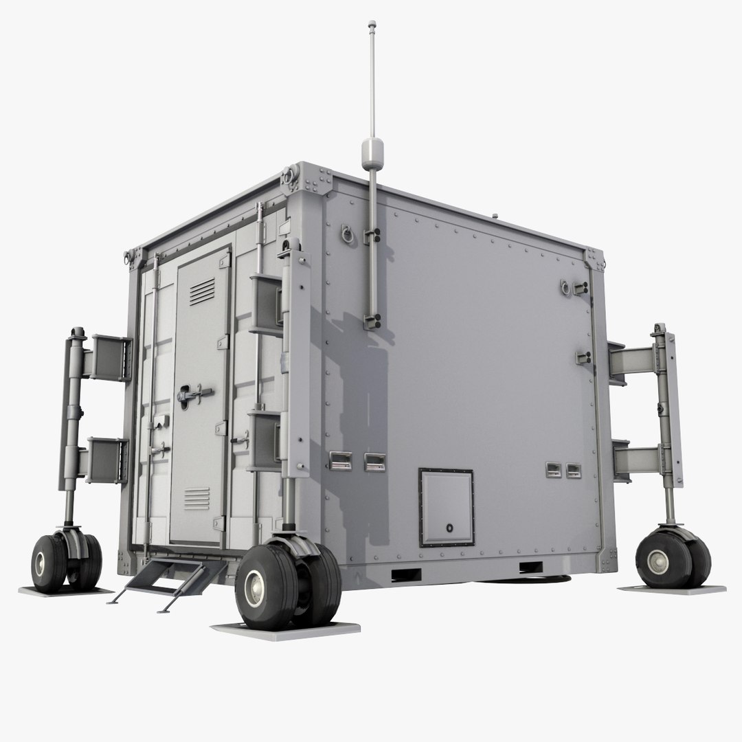 Uav Drone Container 3d Model