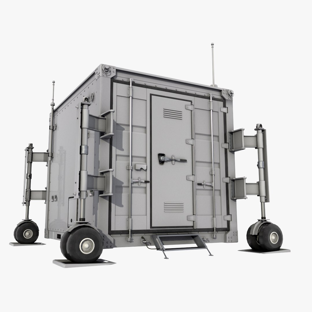 Uav Drone Container 3d Model