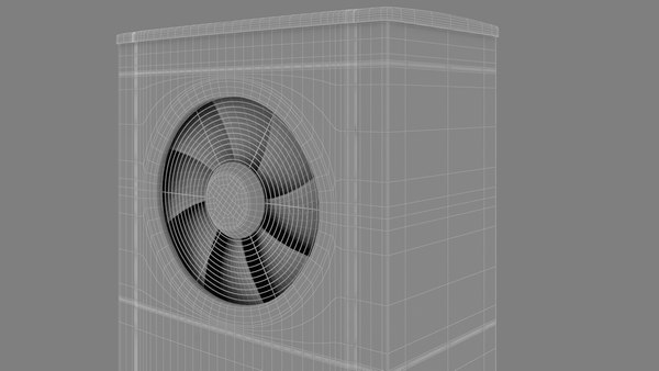 Heat pump 3D model - TurboSquid 1683363