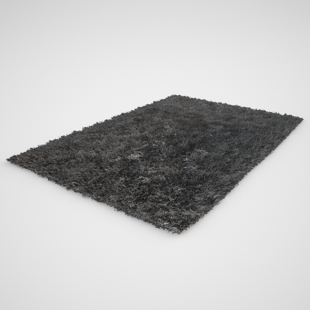 3d model realistic carpet rug fur