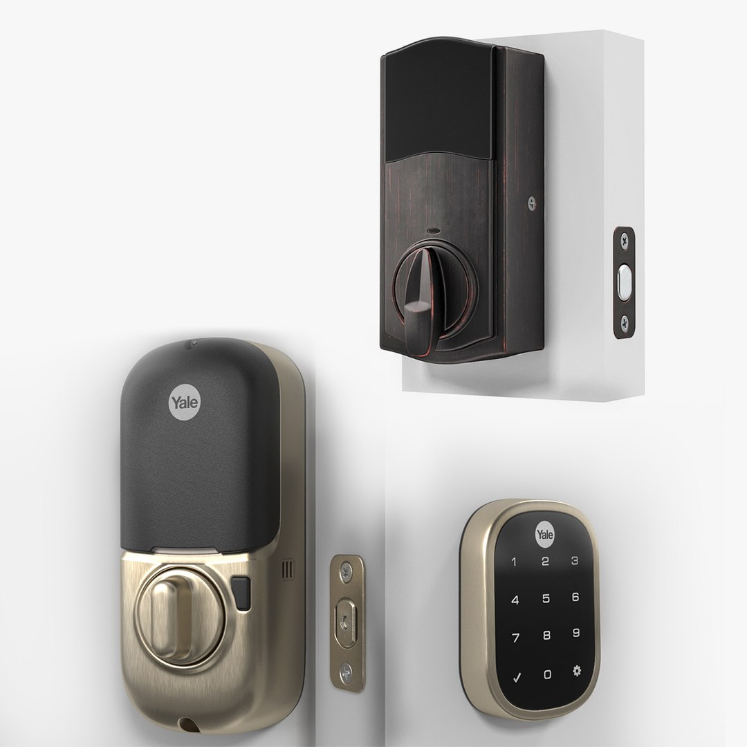 3D Smart Locks - TurboSquid 1620805