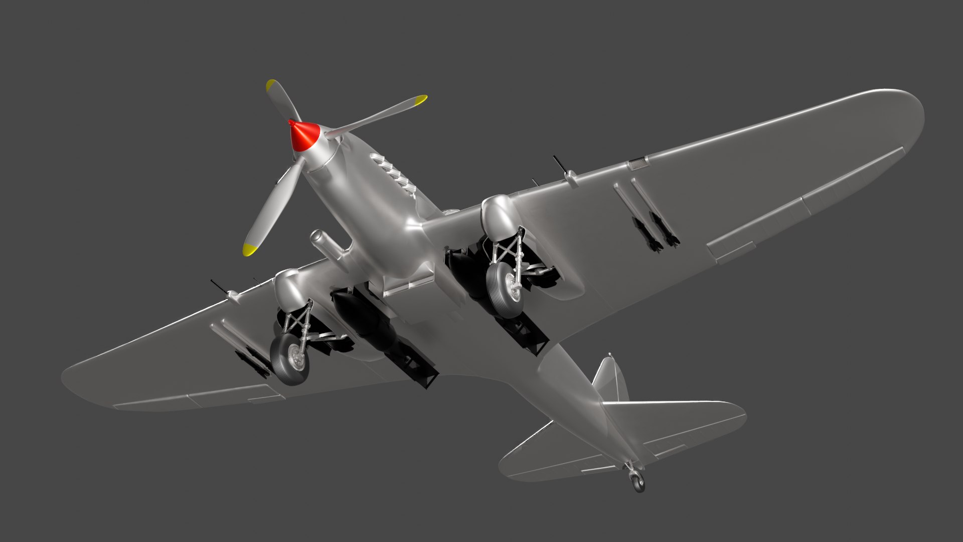 3D IL 2 Ilyushin - TurboSquid 1806089
