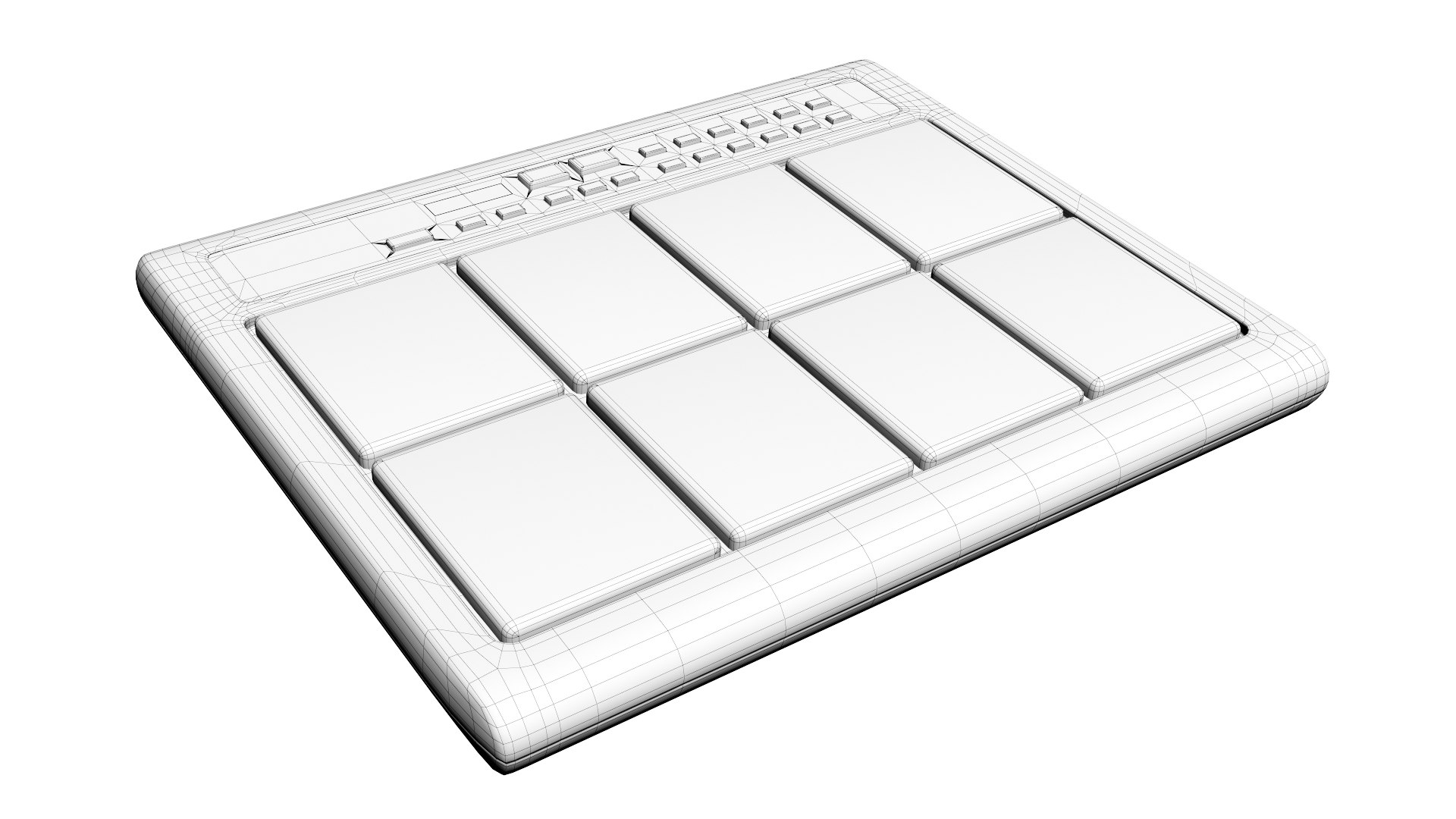 3D Roland Octapad SPD-20 Pro Digital Percussion Pad Black - TurboSquid ...