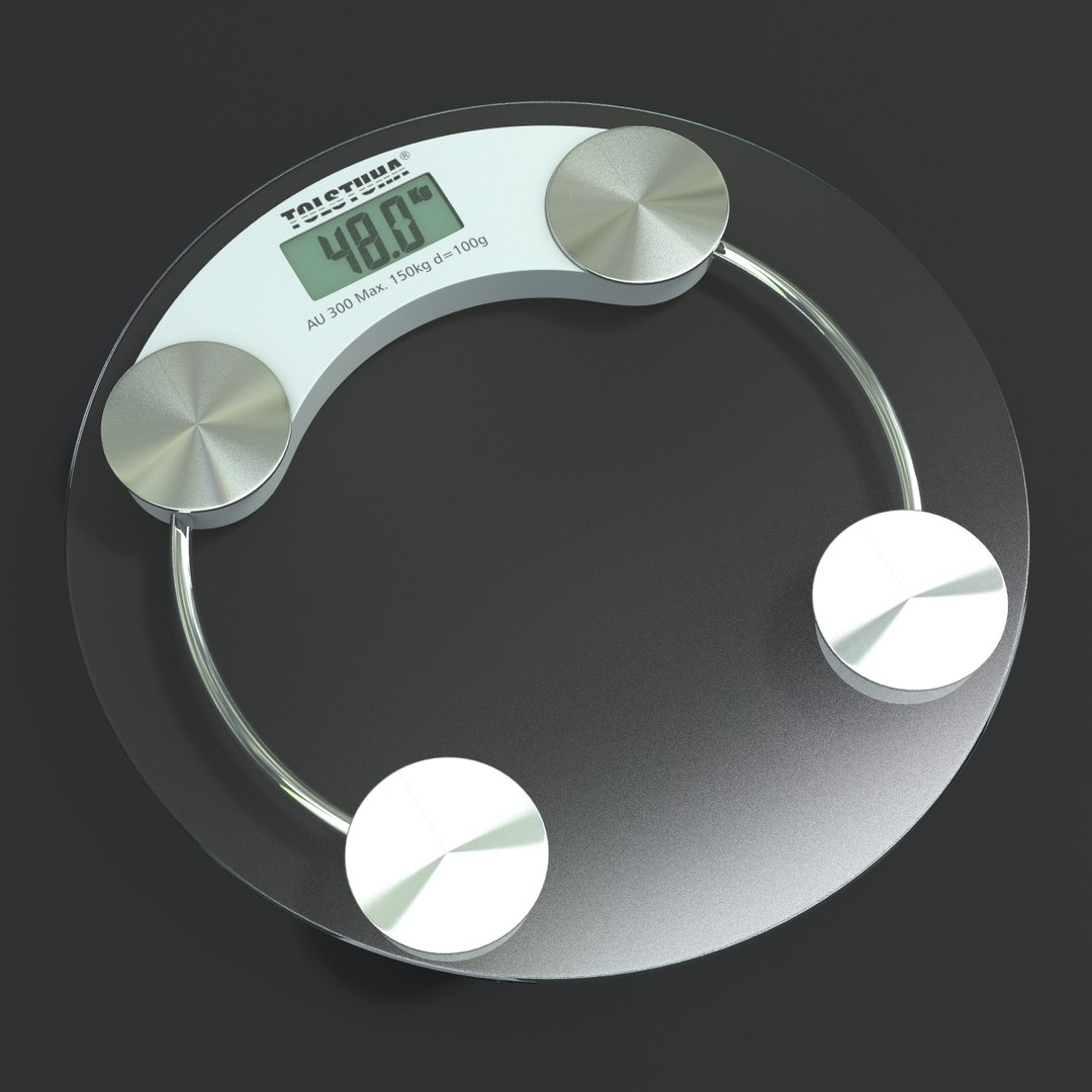 Weight Scale 2 3d Model