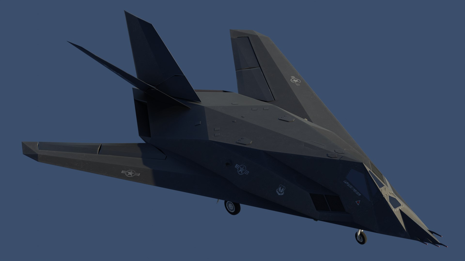 Lockheed Martin F-117 Nighthawk Model - TurboSquid 2123938
