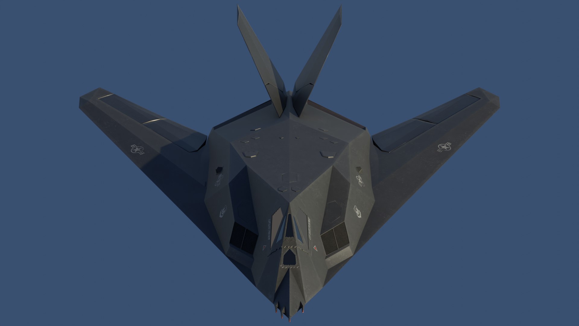 Lockheed Martin F-117 Nighthawk Model - TurboSquid 2123938