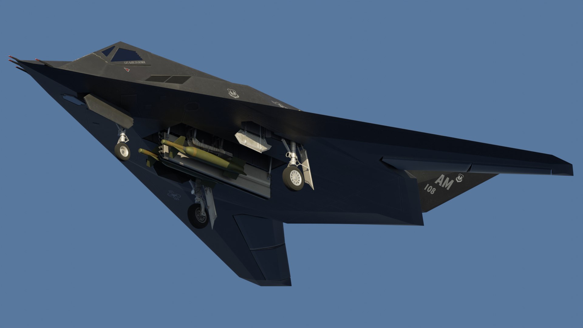 Lockheed Martin F-117 Nighthawk Model - TurboSquid 2123938