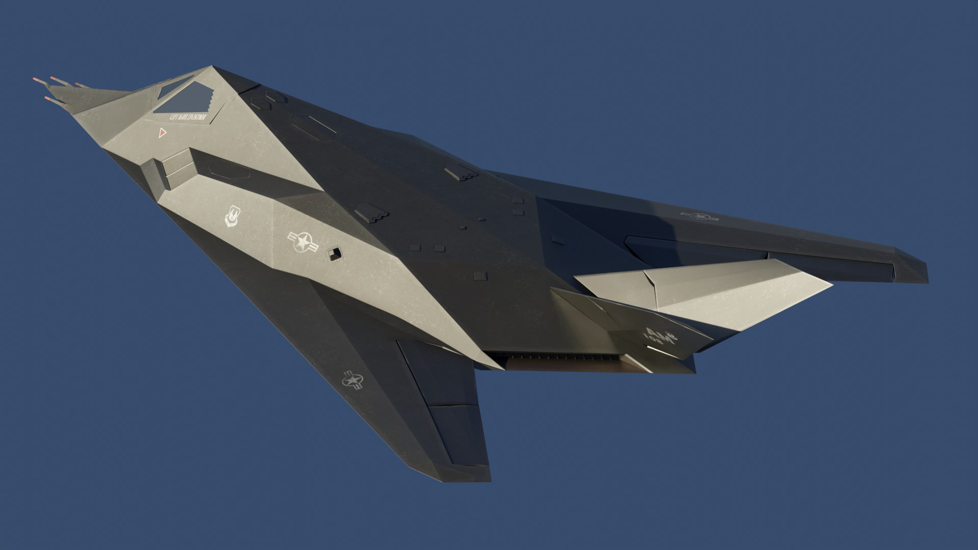 Lockheed Martin F-117 Nighthawk Model - TurboSquid 2123938