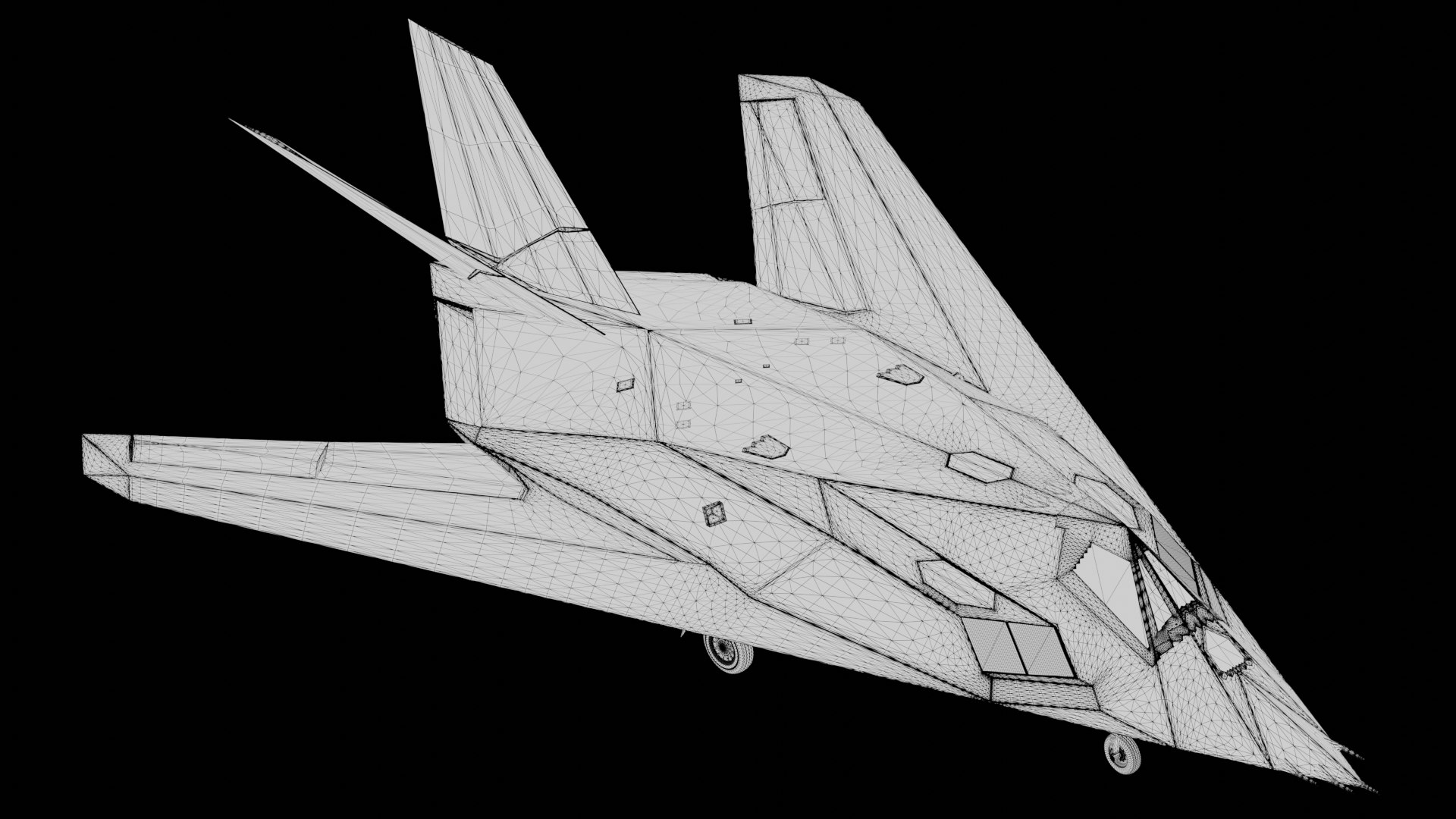 Lockheed Martin F-117 Nighthawk Model - TurboSquid 2123938