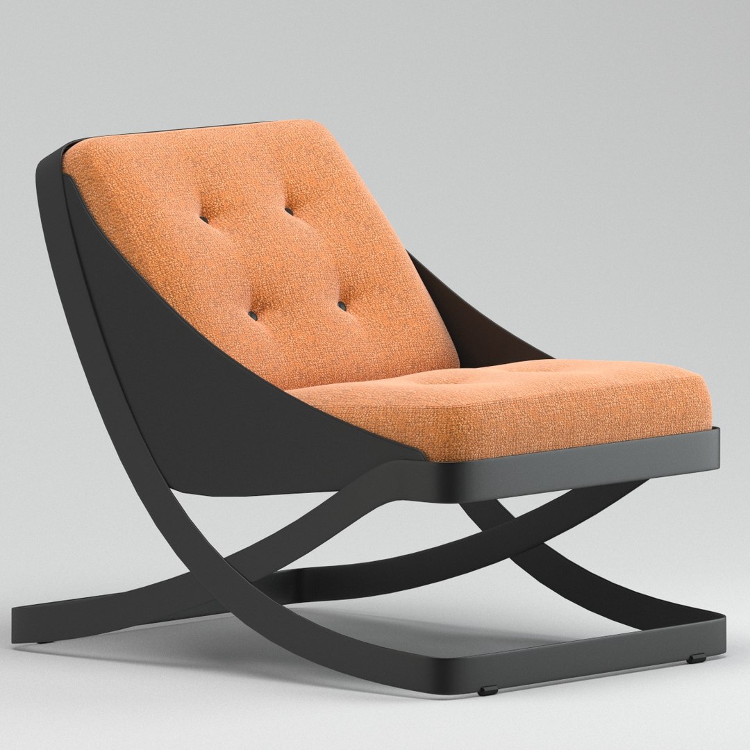 Carlo Colombo Lounge Chair 3D Model - TurboSquid 1506301