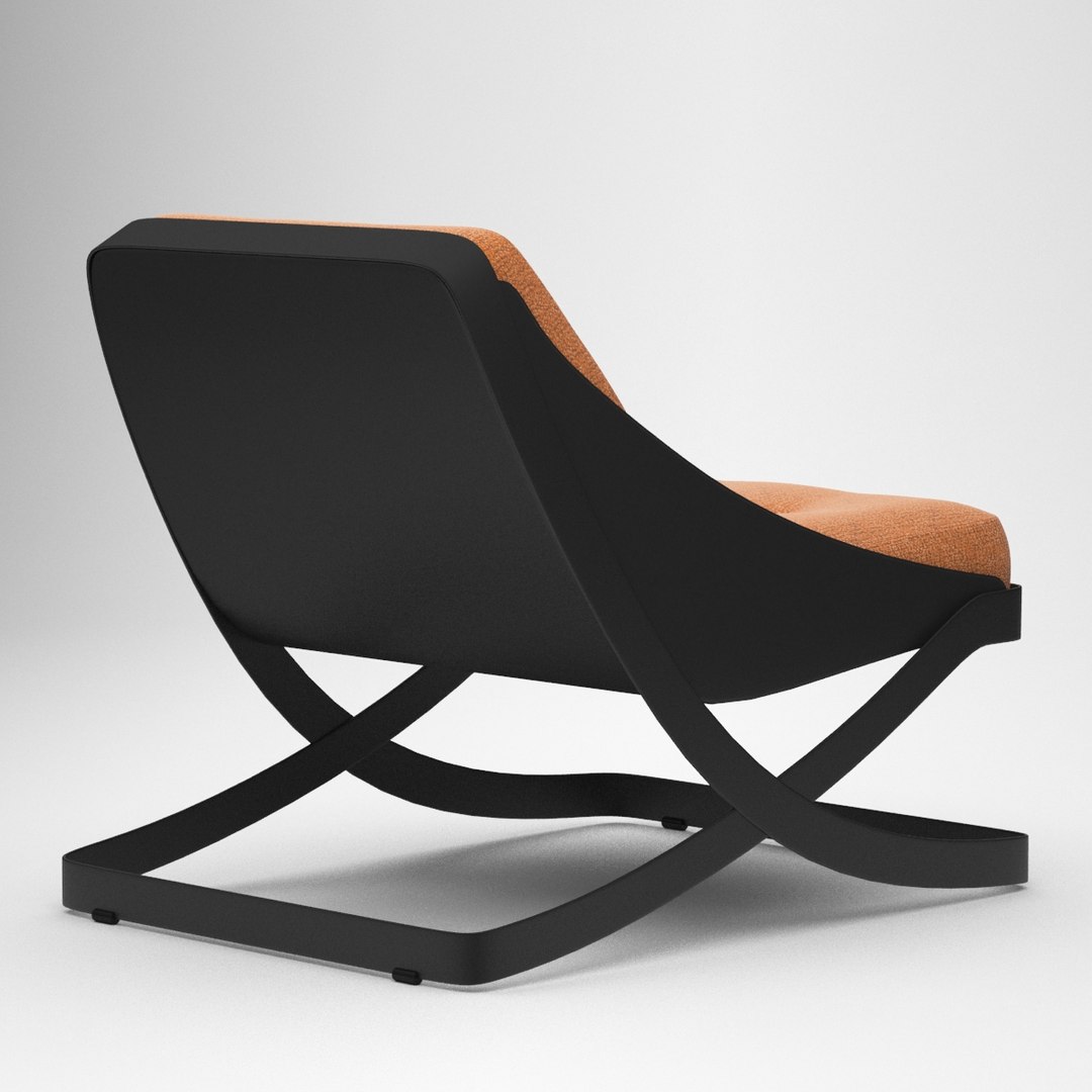 Carlo Colombo Lounge Chair 3D Model - TurboSquid 1506301