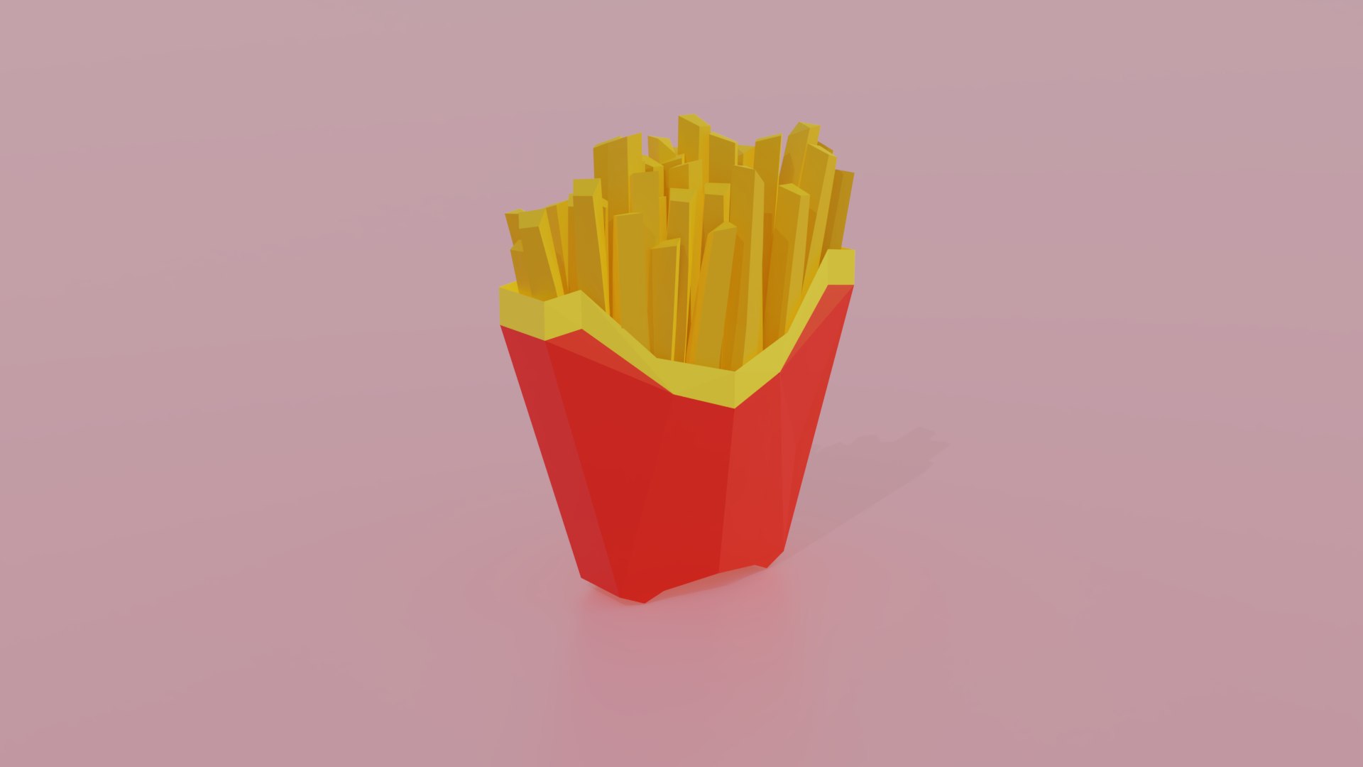 French Fries 3D Model - TurboSquid 1544714