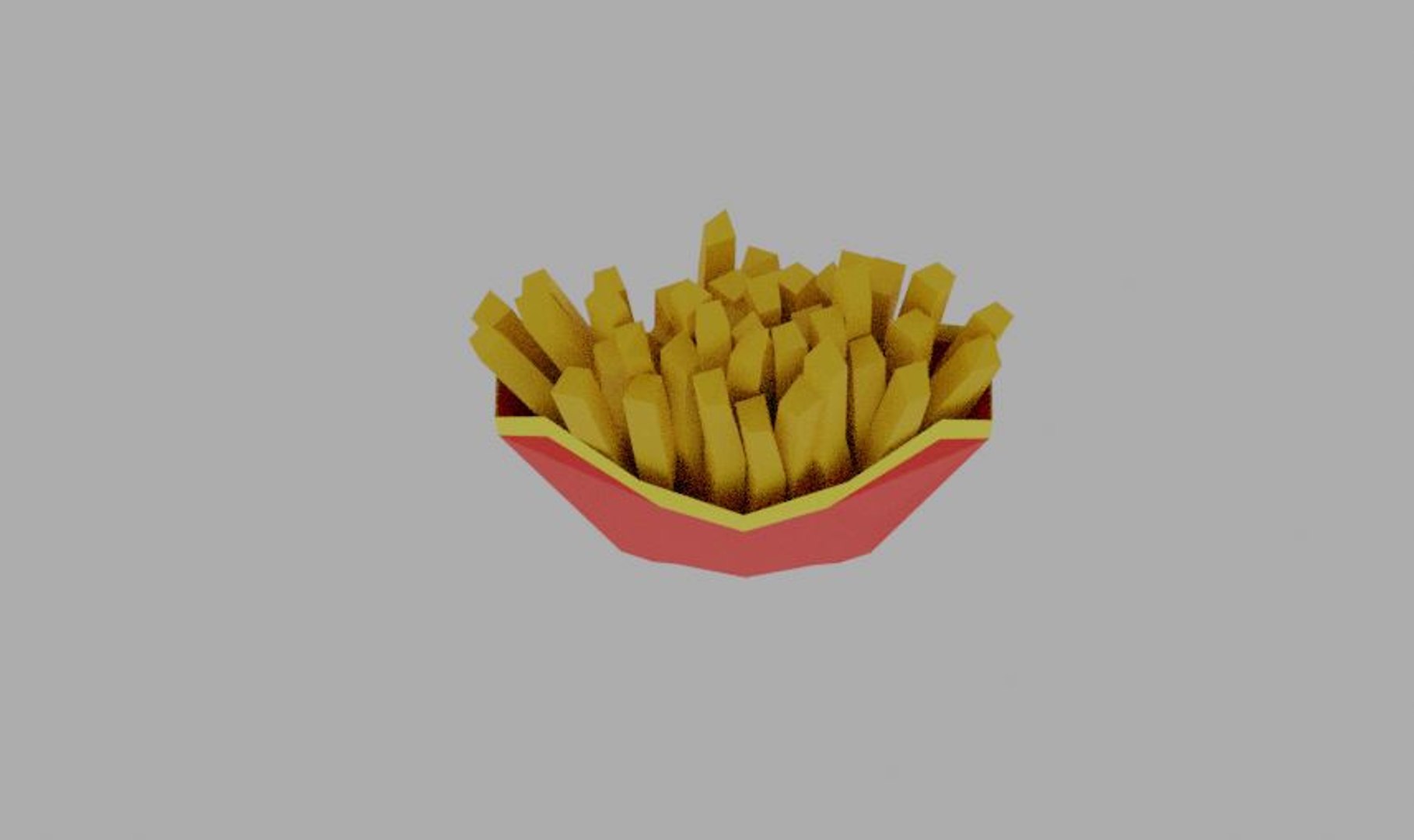 French Fries 3D Model - TurboSquid 1544714