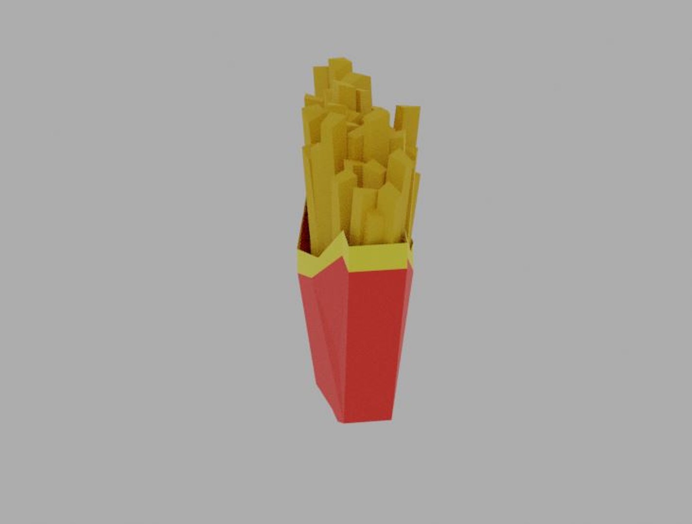 French Fries 3D Model - TurboSquid 1544714