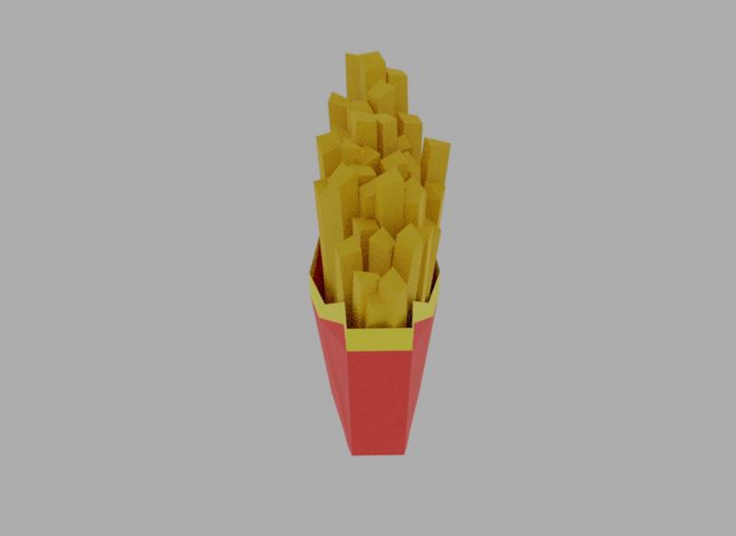 French Fries 3D Model - TurboSquid 1544714