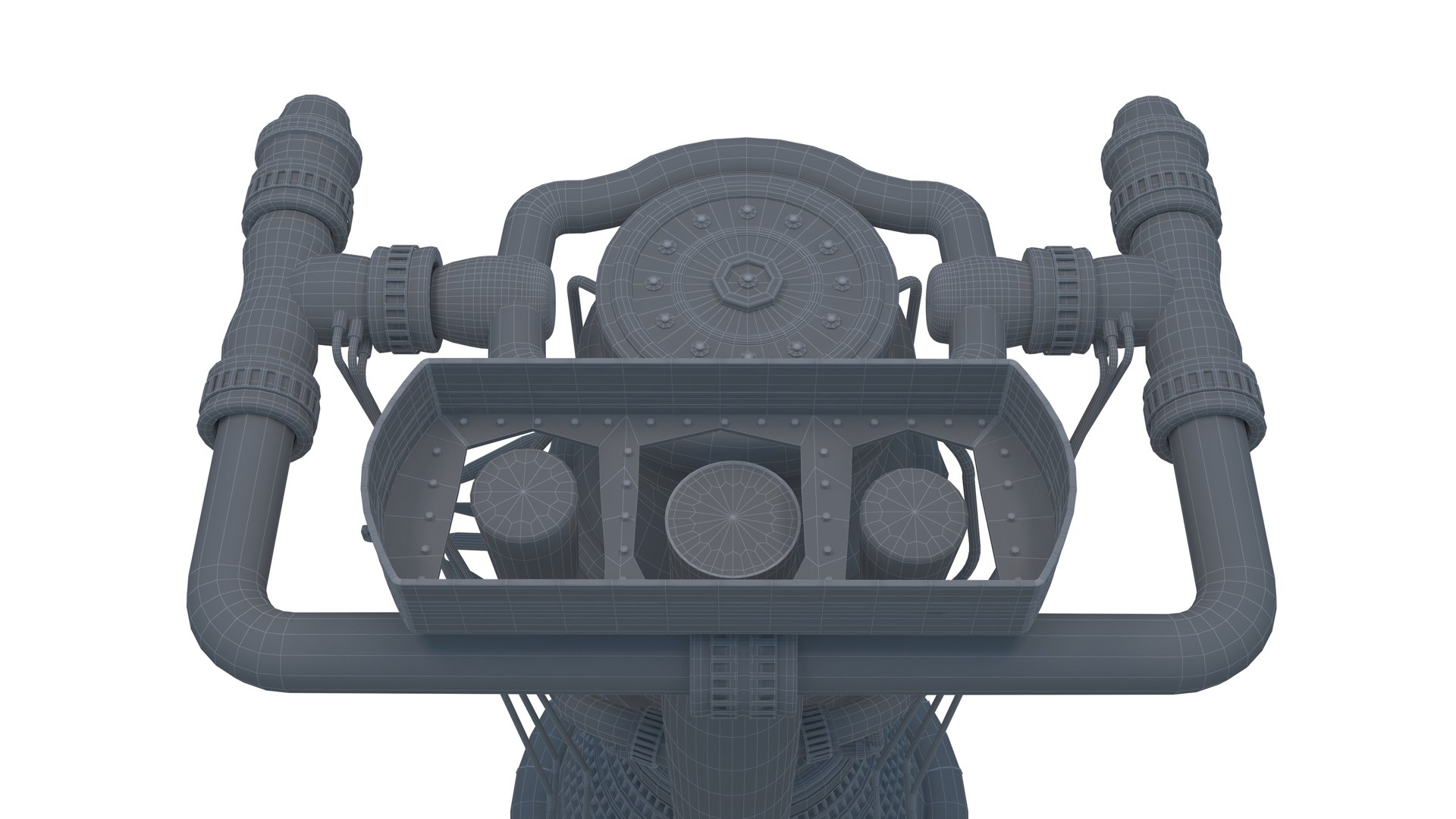 3D Model F-1 Engine Saturn Rocket - TurboSquid 2075971