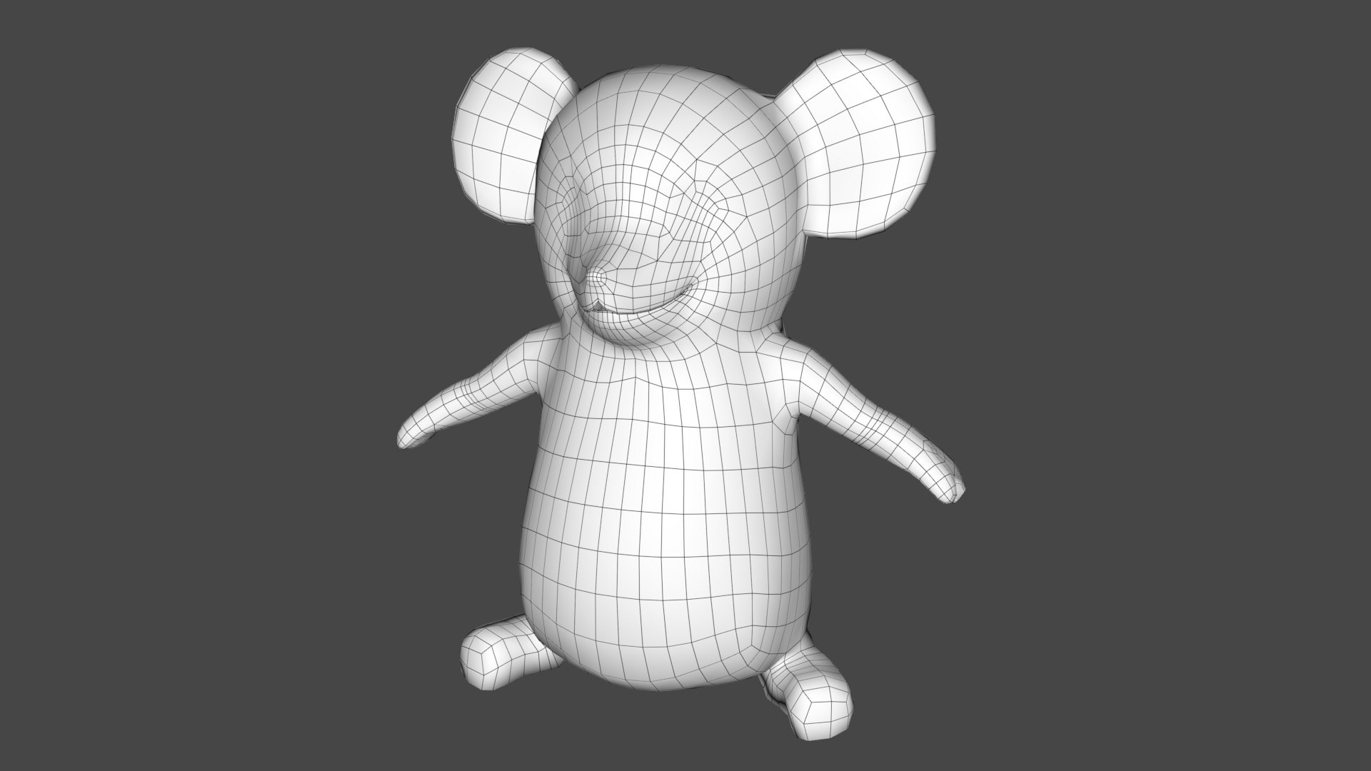 3D Cartoon Mouse Toon Model - TurboSquid 1699188