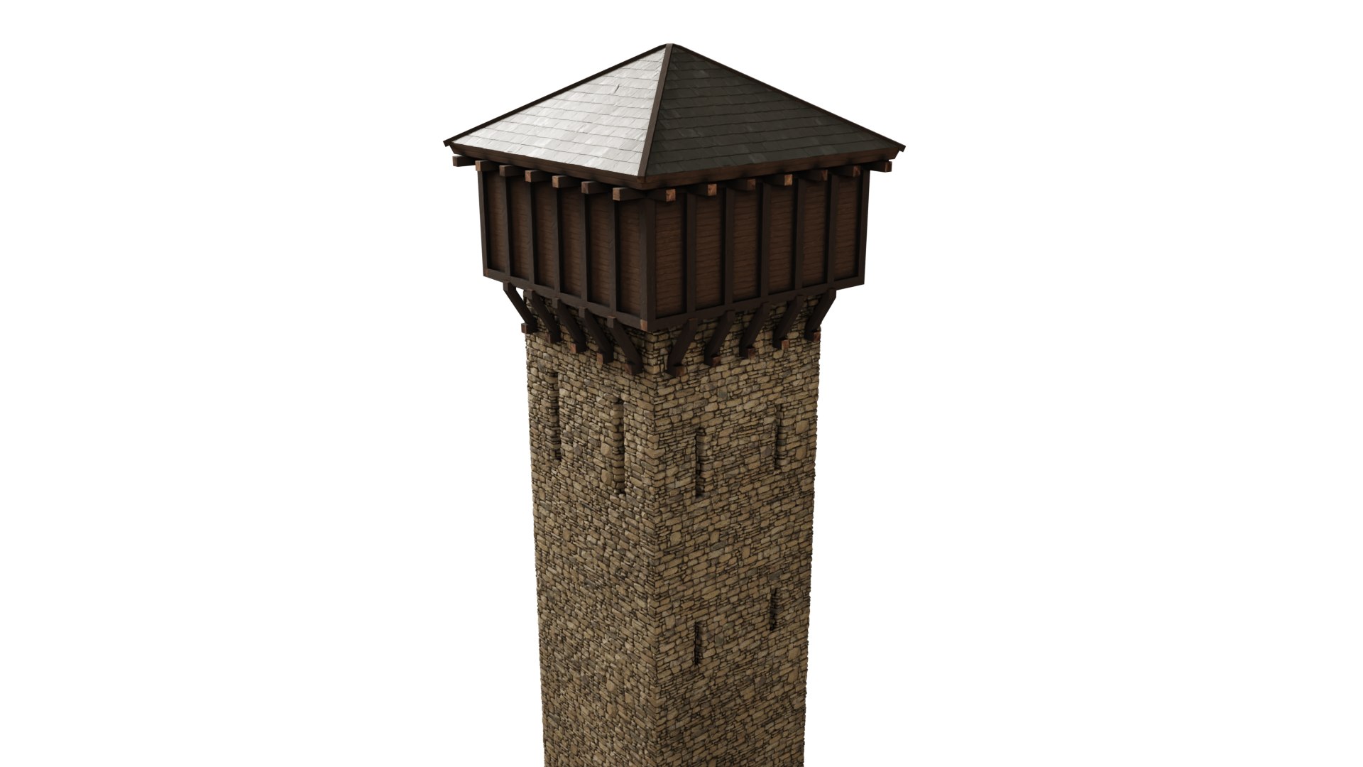 Medieval Fortification Pack Wall 3D Model - TurboSquid 1646678