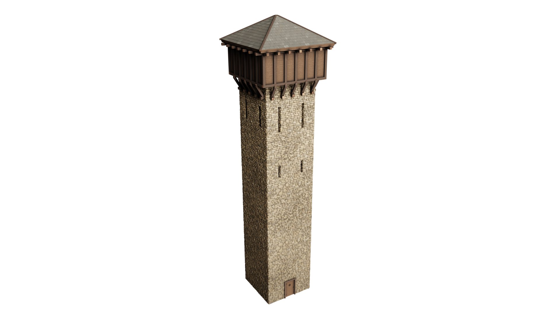 Medieval Fortification Pack Wall 3D Model - TurboSquid 1646678