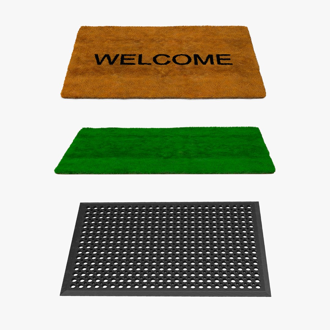 Doormats Collection model - TurboSquid 2085787