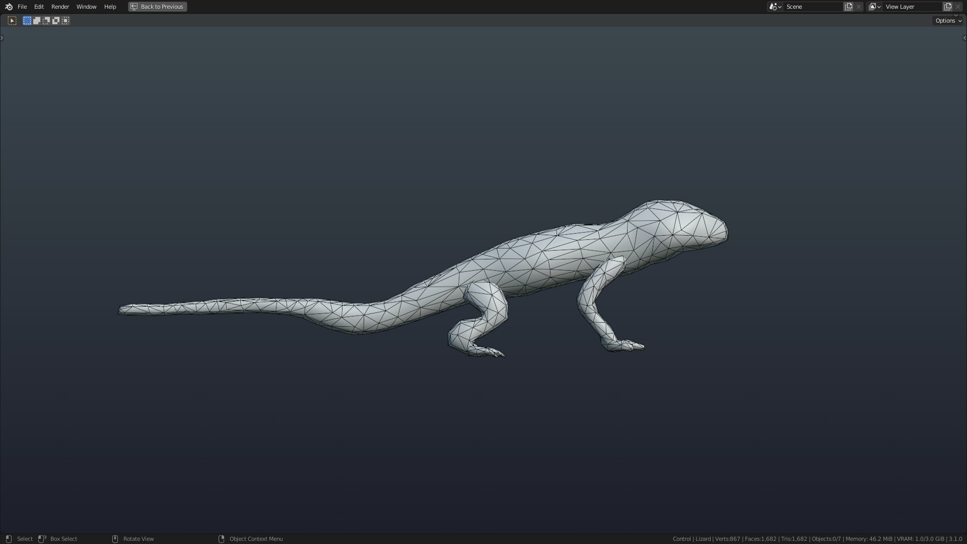 3D Low Poly Lizard Rigged With Realistic Texture - TurboSquid 1876195