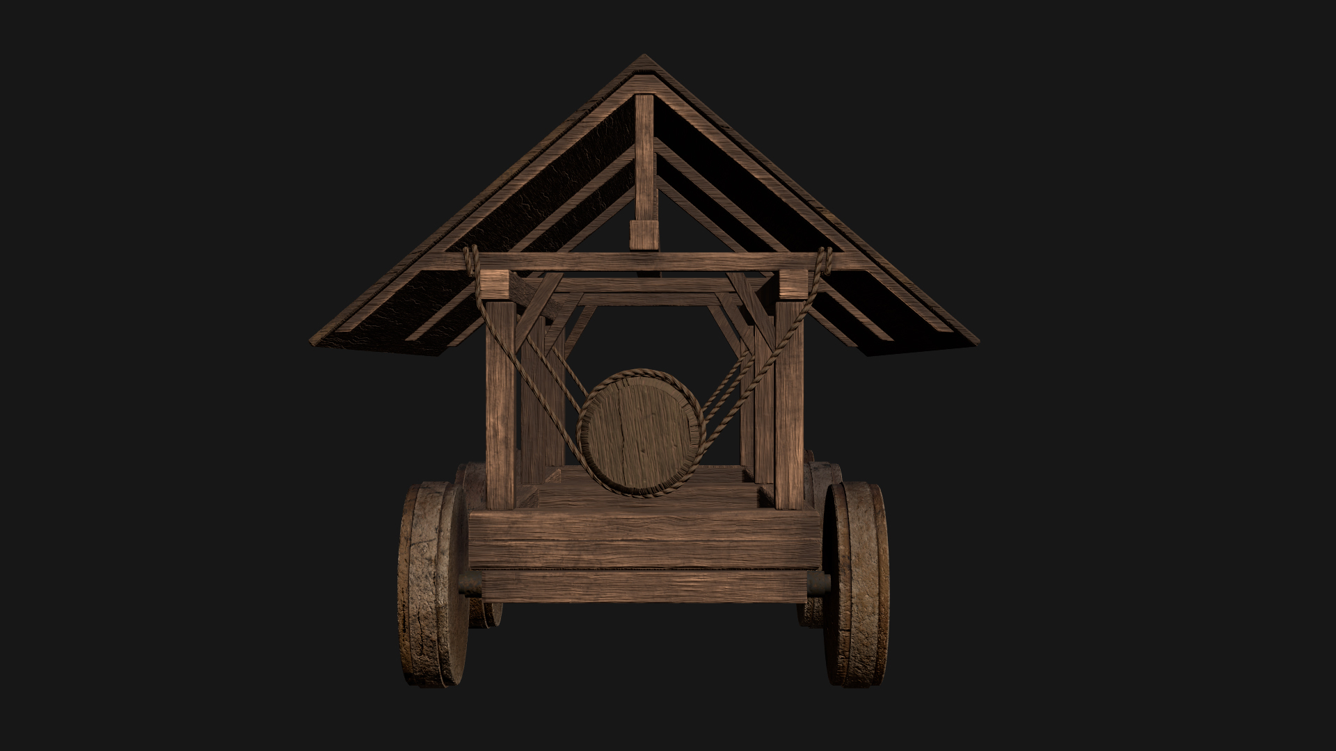 Medieval Siege Weapon 3D Model - TurboSquid 2352277
