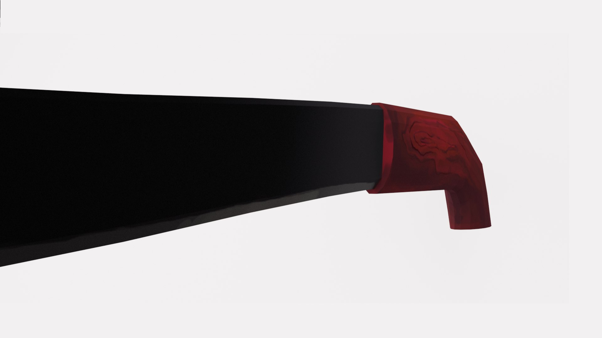 3D Lowpoly Parang Sawalku - Indonesian Traditional Weapon 3D ...