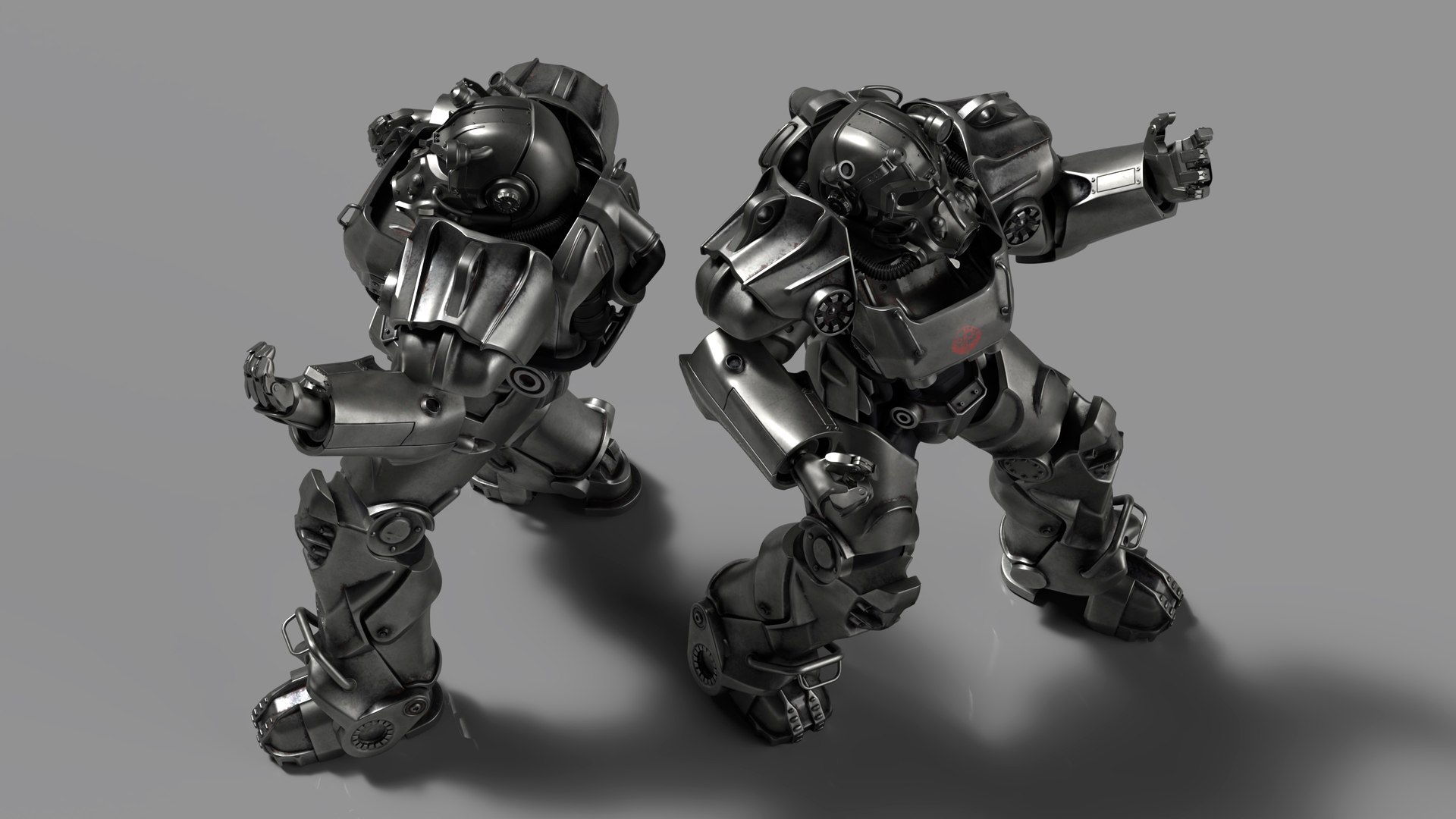 T 60 Combat Armor Fallout Talking 3D Model - TurboSquid 2252148