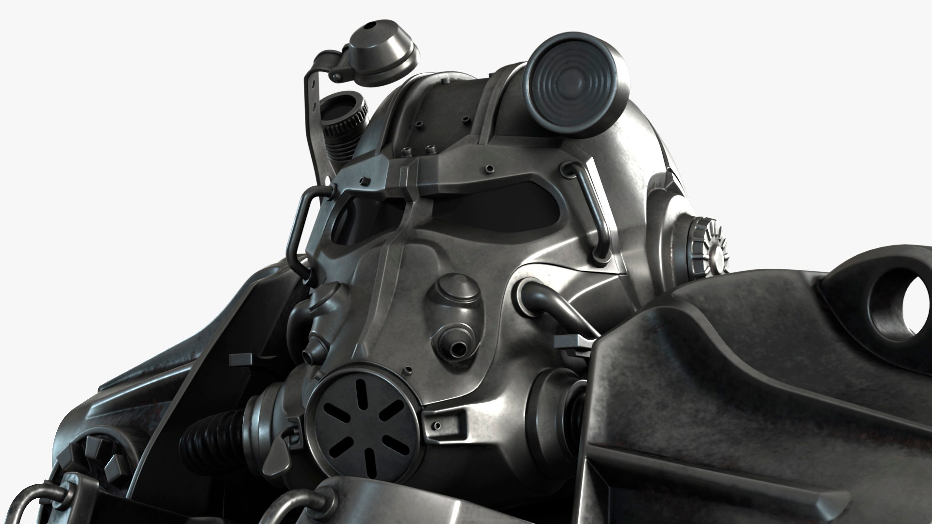 T 60 Combat Armor Fallout Talking 3D Model - TurboSquid 2252148