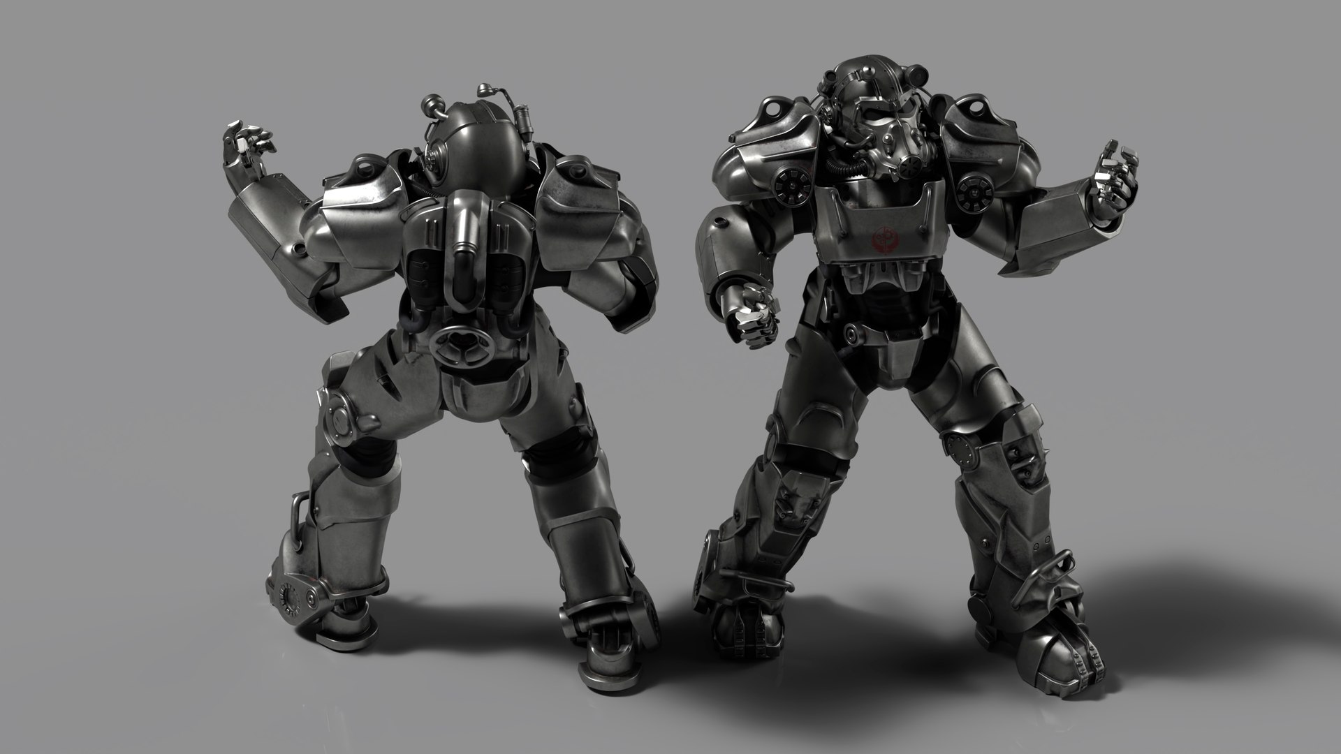 T 60 Combat Armor Fallout Talking 3D Model - TurboSquid 2252148