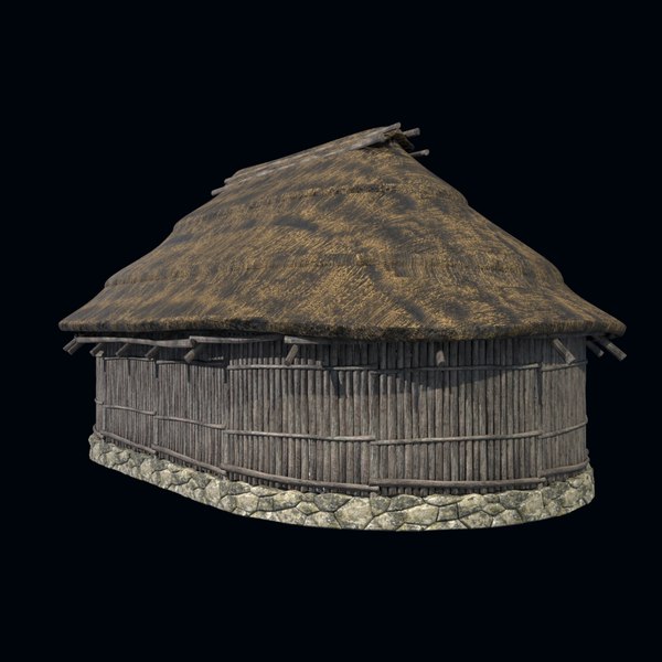 modèle 3D de ANCIENNE MAISON AZTÈQUE MAYAN INCA PIERRE TEMPLE ...