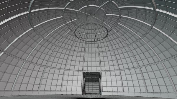 Dome building 2022 3D model - TurboSquid 1897356