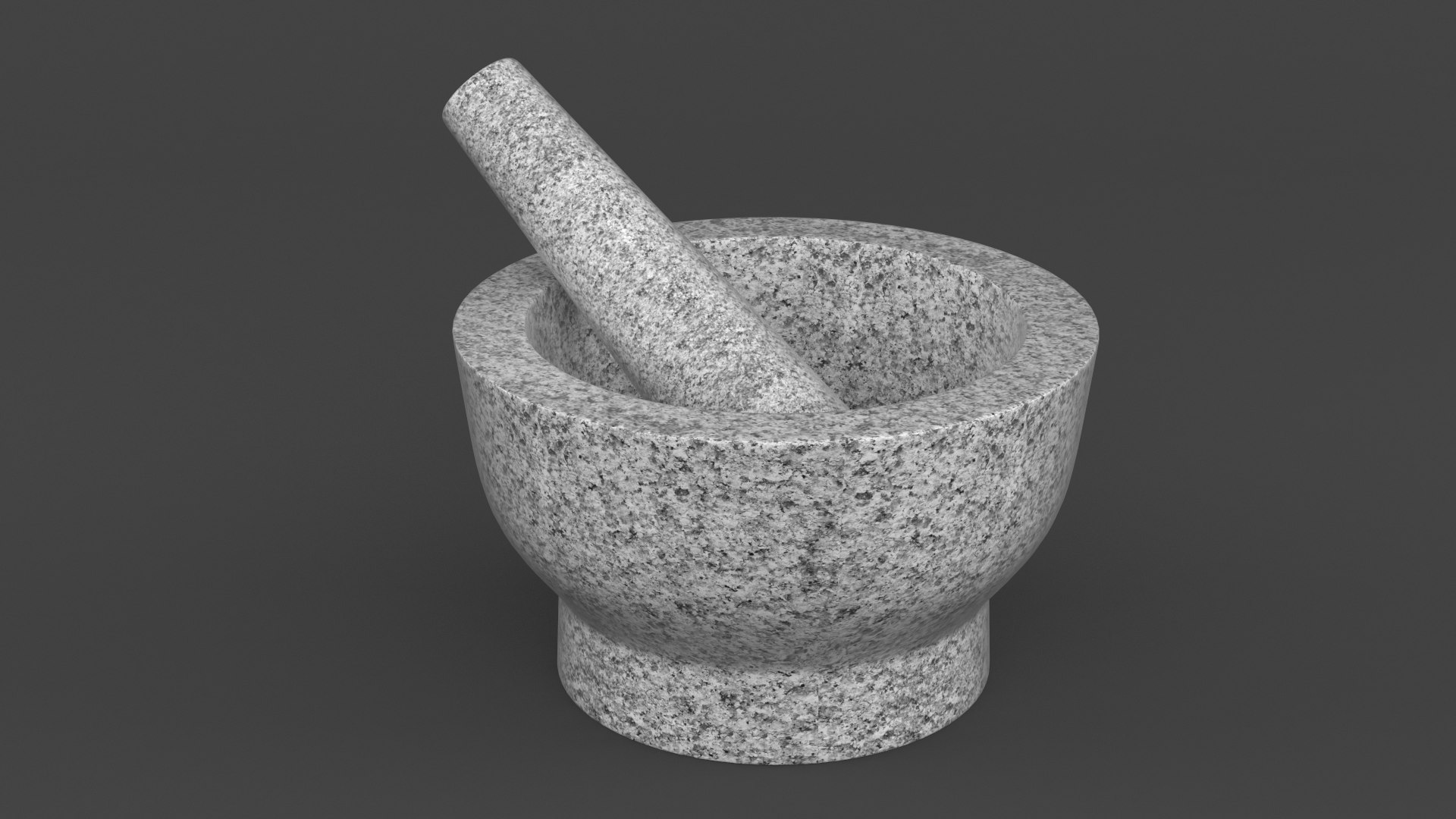 Free Mortar And Pestle Model - TurboSquid 1998378