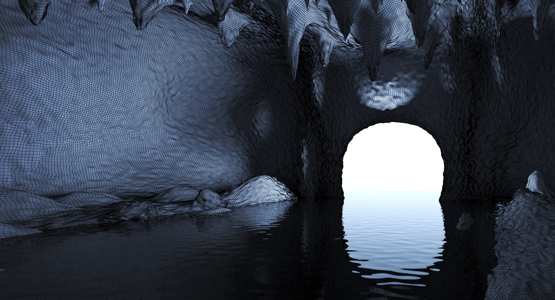 Real cave model - TurboSquid 1361867