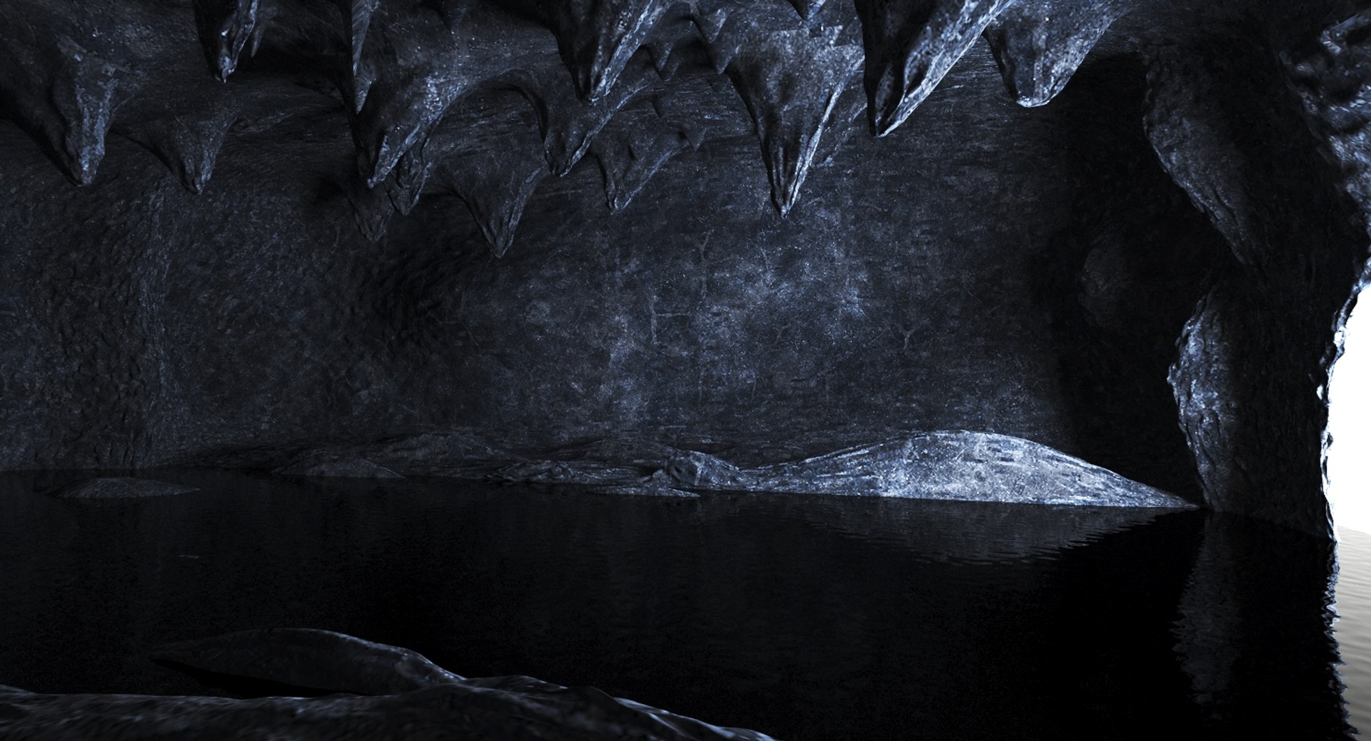 Real cave model - TurboSquid 1361867