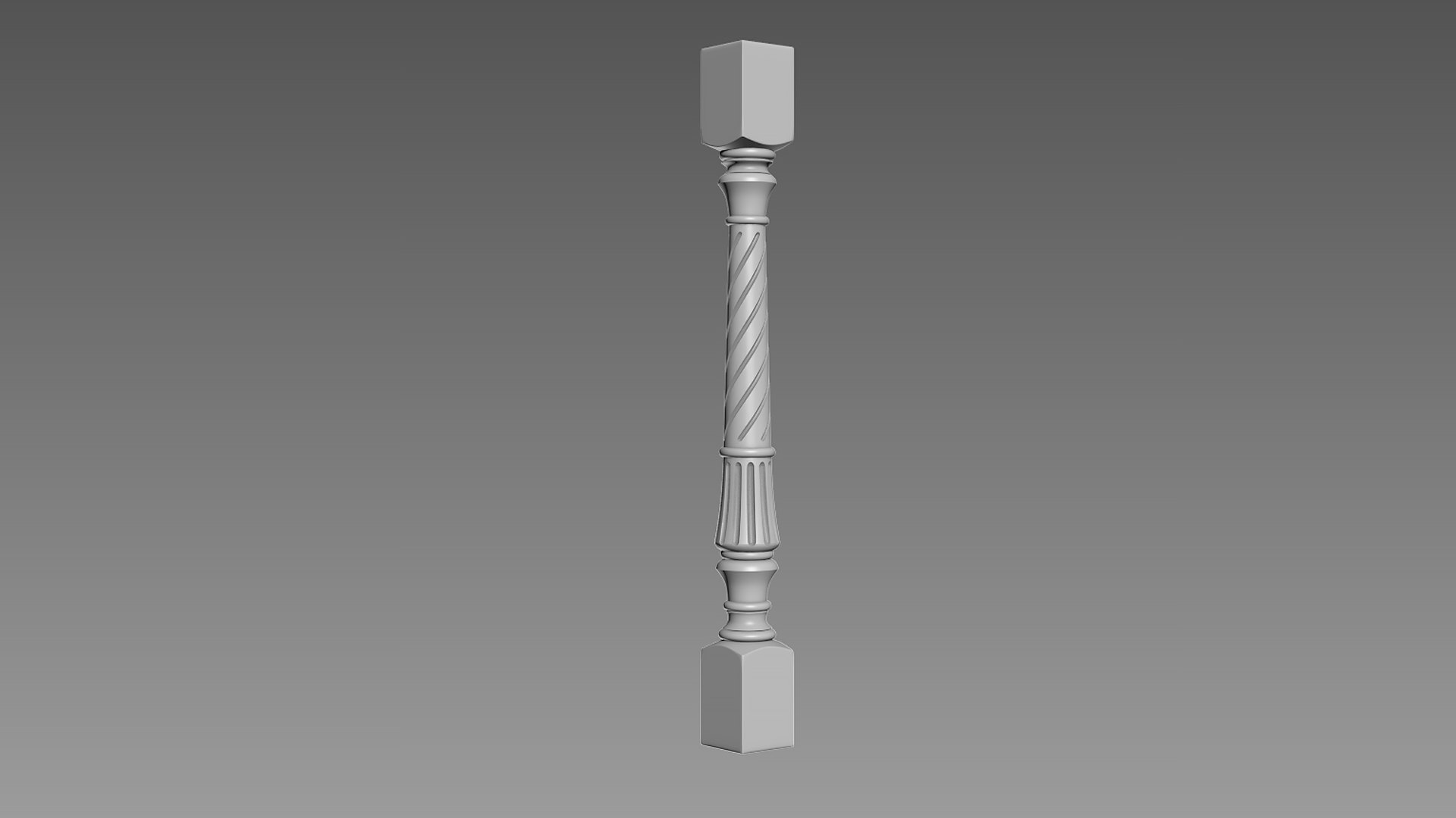 Free Baluster 3D - TurboSquid 2104251