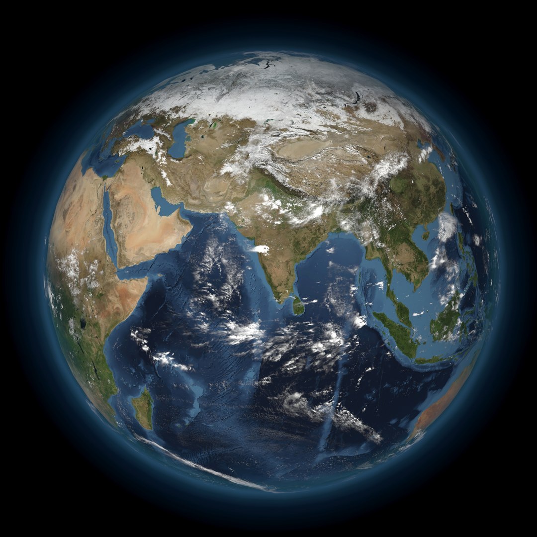 Planet Earth 3d Max