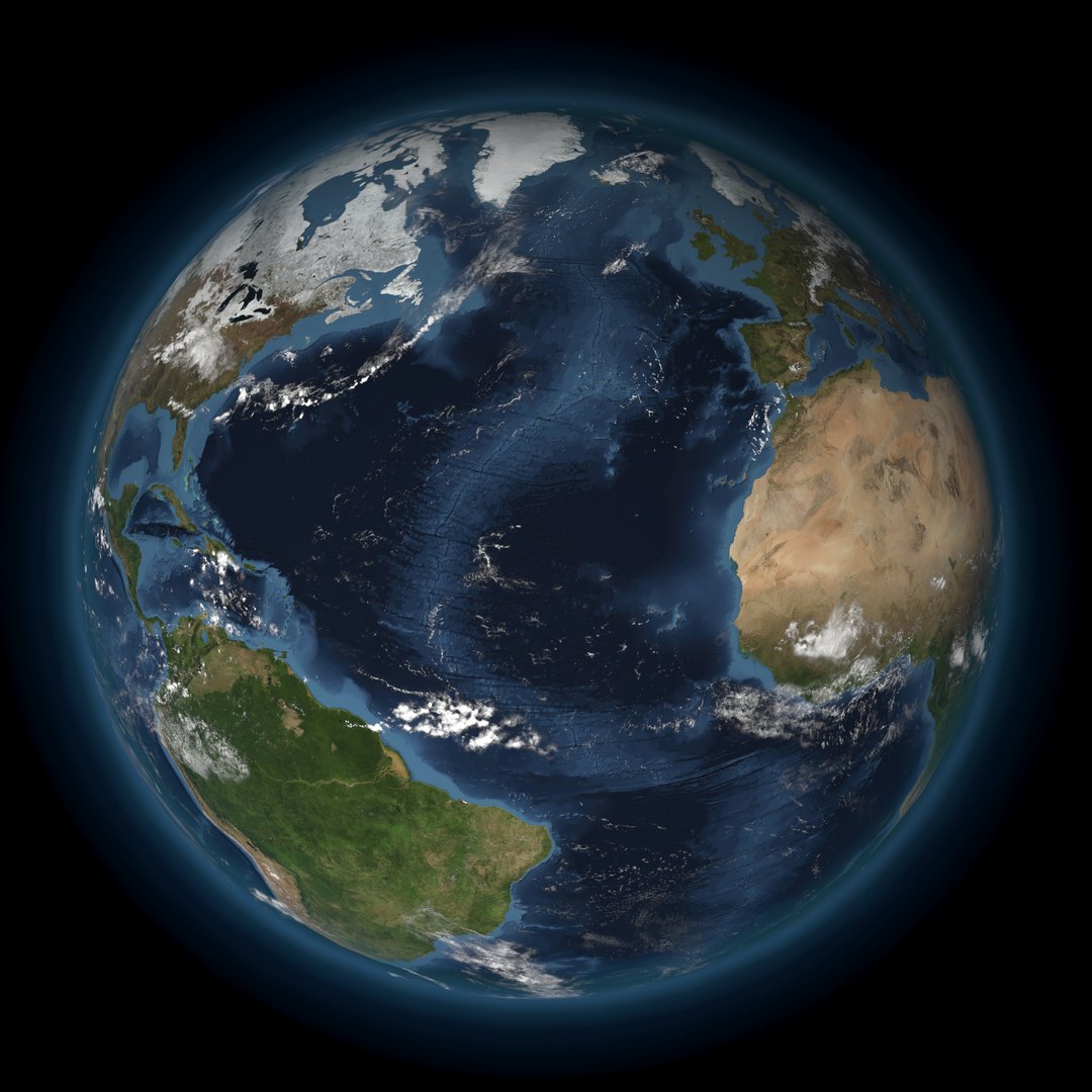 Planet Earth 3d Max