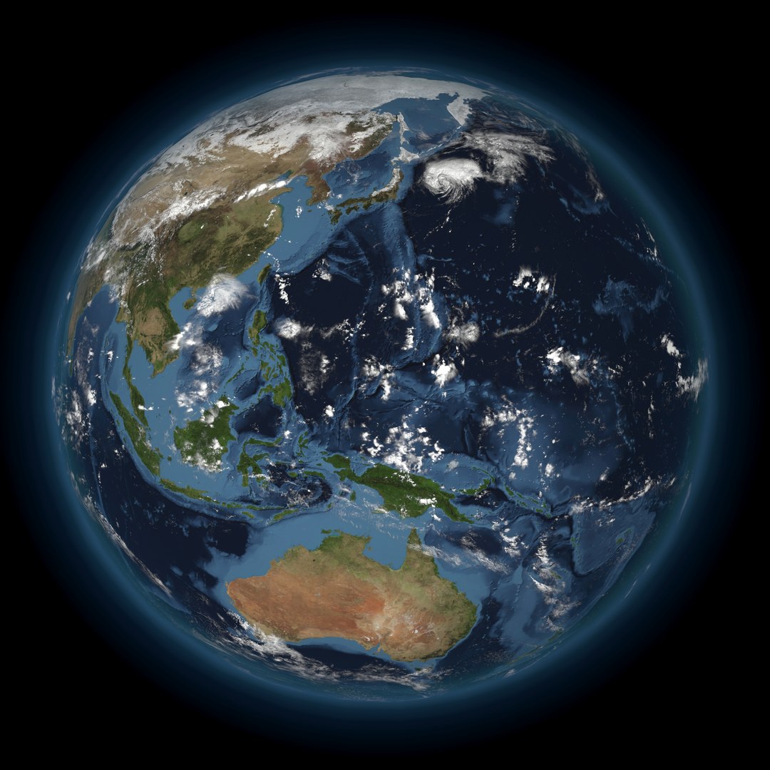 Planet Earth 3d Max