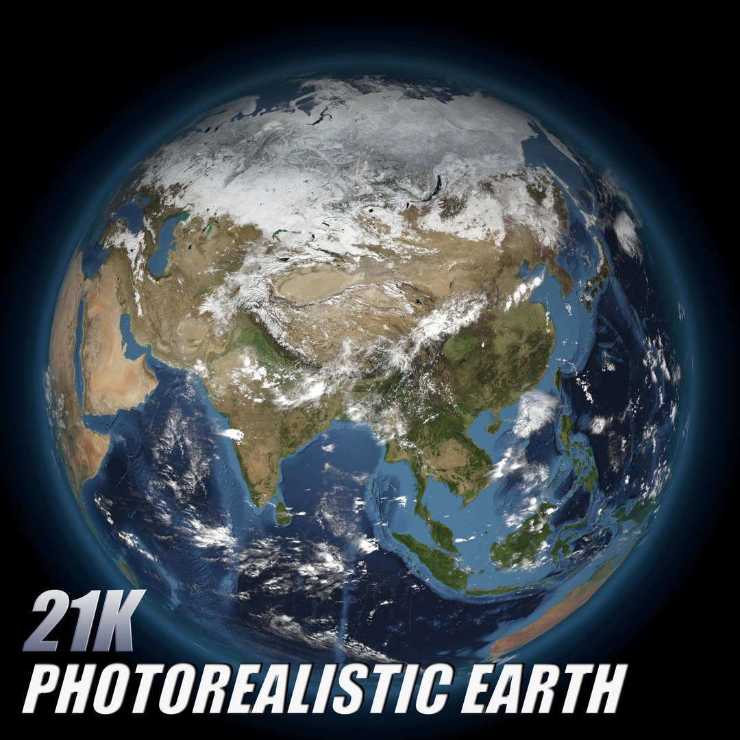 Planet Earth 3d Max