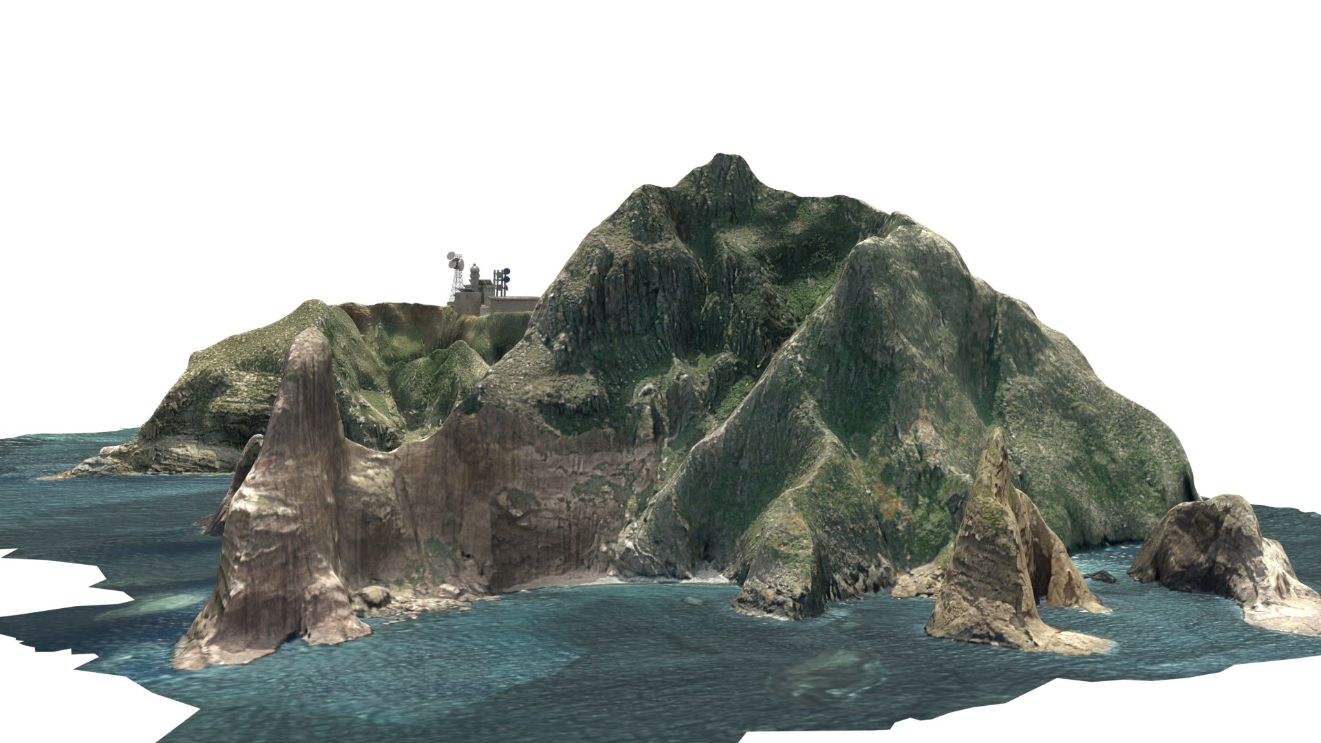 3D Dokdo - TurboSquid 2226680