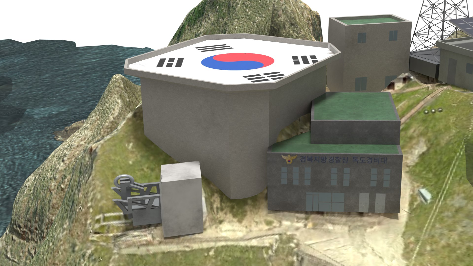 3D Dokdo - TurboSquid 2226680