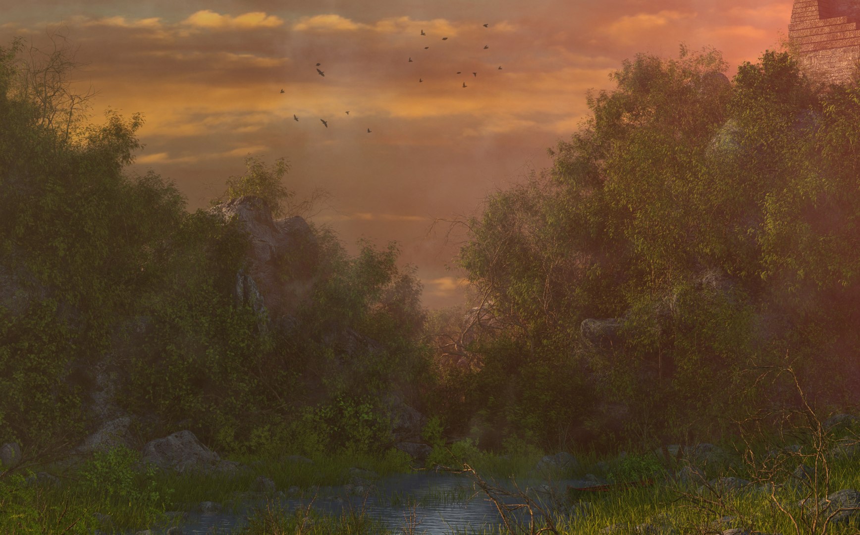 Wallace Monument Environment model - TurboSquid 2144284