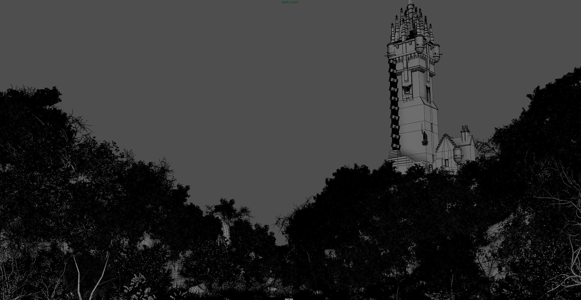 Wallace Monument Environment model - TurboSquid 2144284