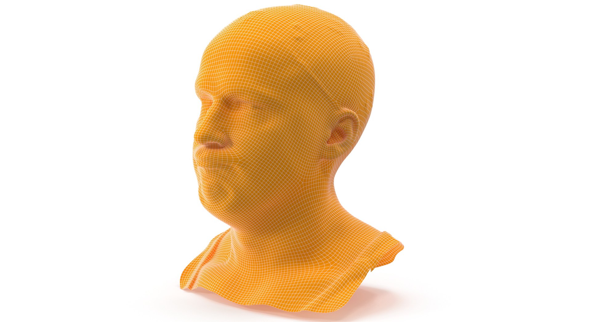 3D Marcus Human Head Chin - TurboSquid 1602500