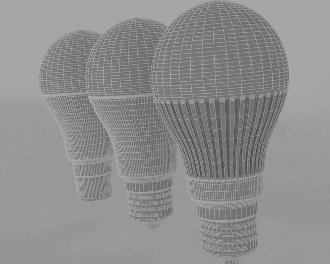 Led Bulbs Model - TurboSquid 1464715