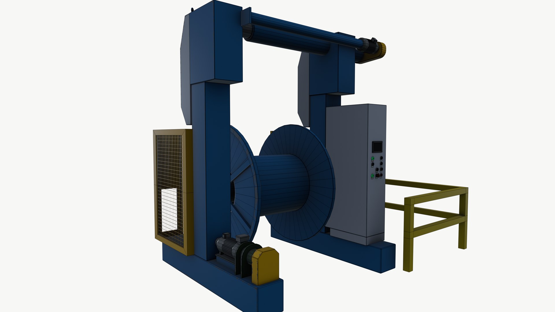 3D Rolling Machine - TurboSquid 2267875