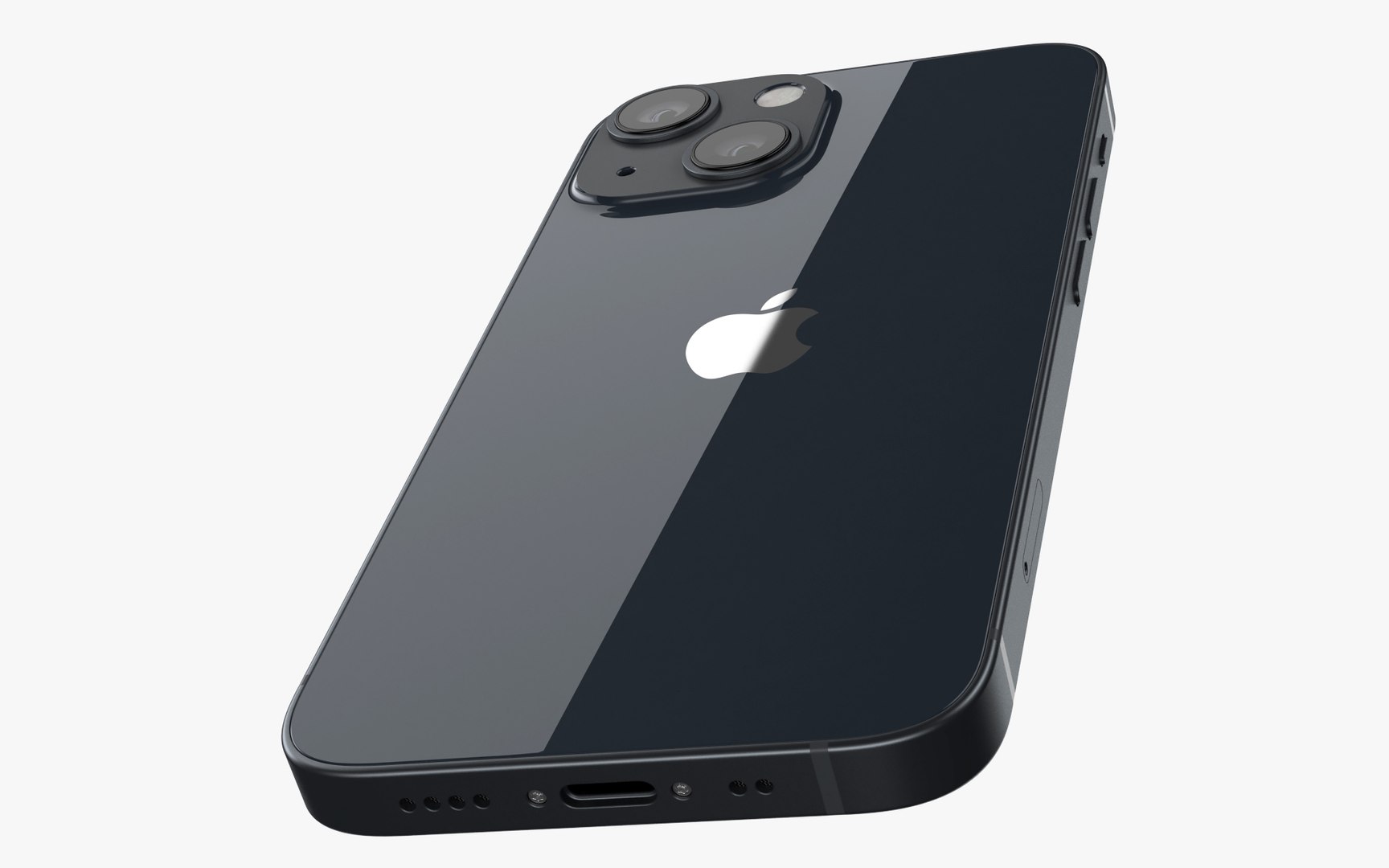3D IPhone 13 Mini Midnight Black - TurboSquid 1789237