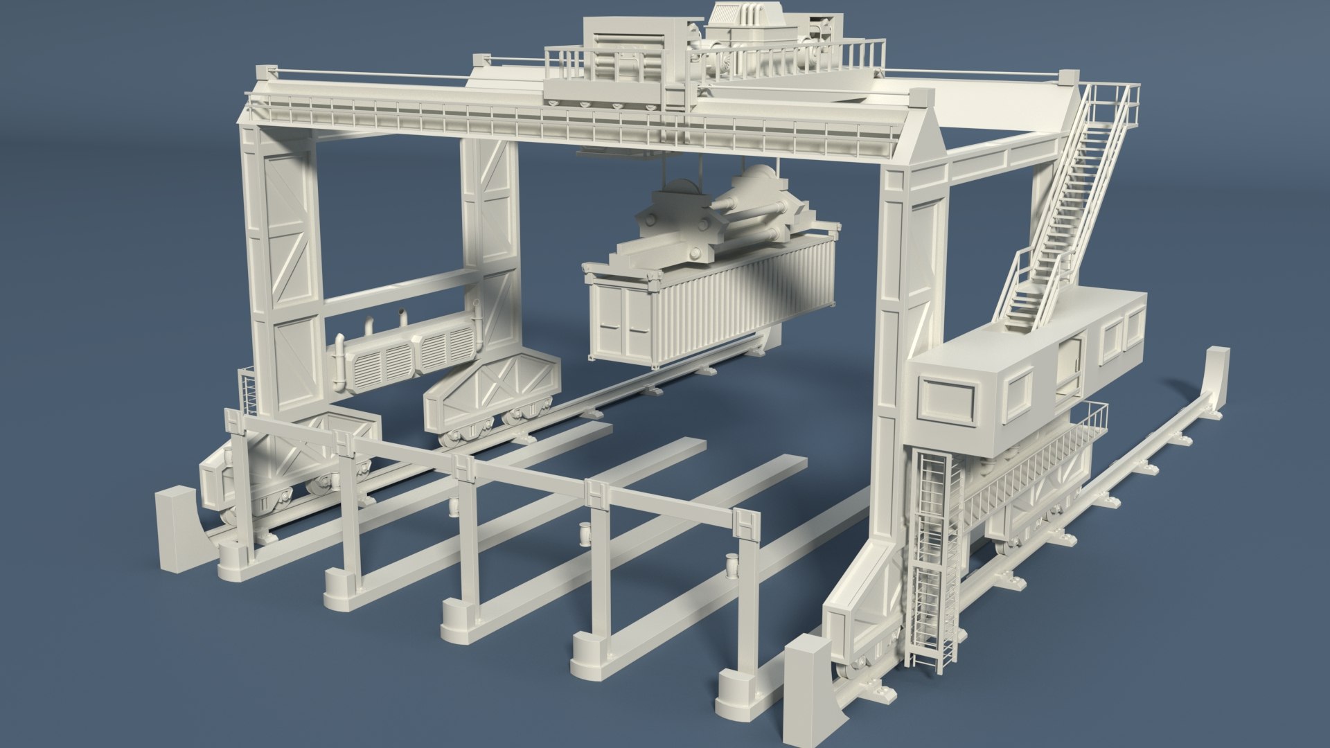 Cranes - Low Poly - 10 Pieces 3D Model - TurboSquid 2253126