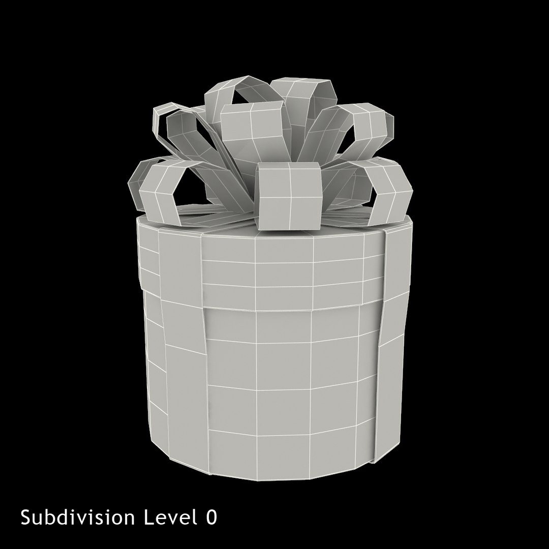 3d Cylinder Gift Box